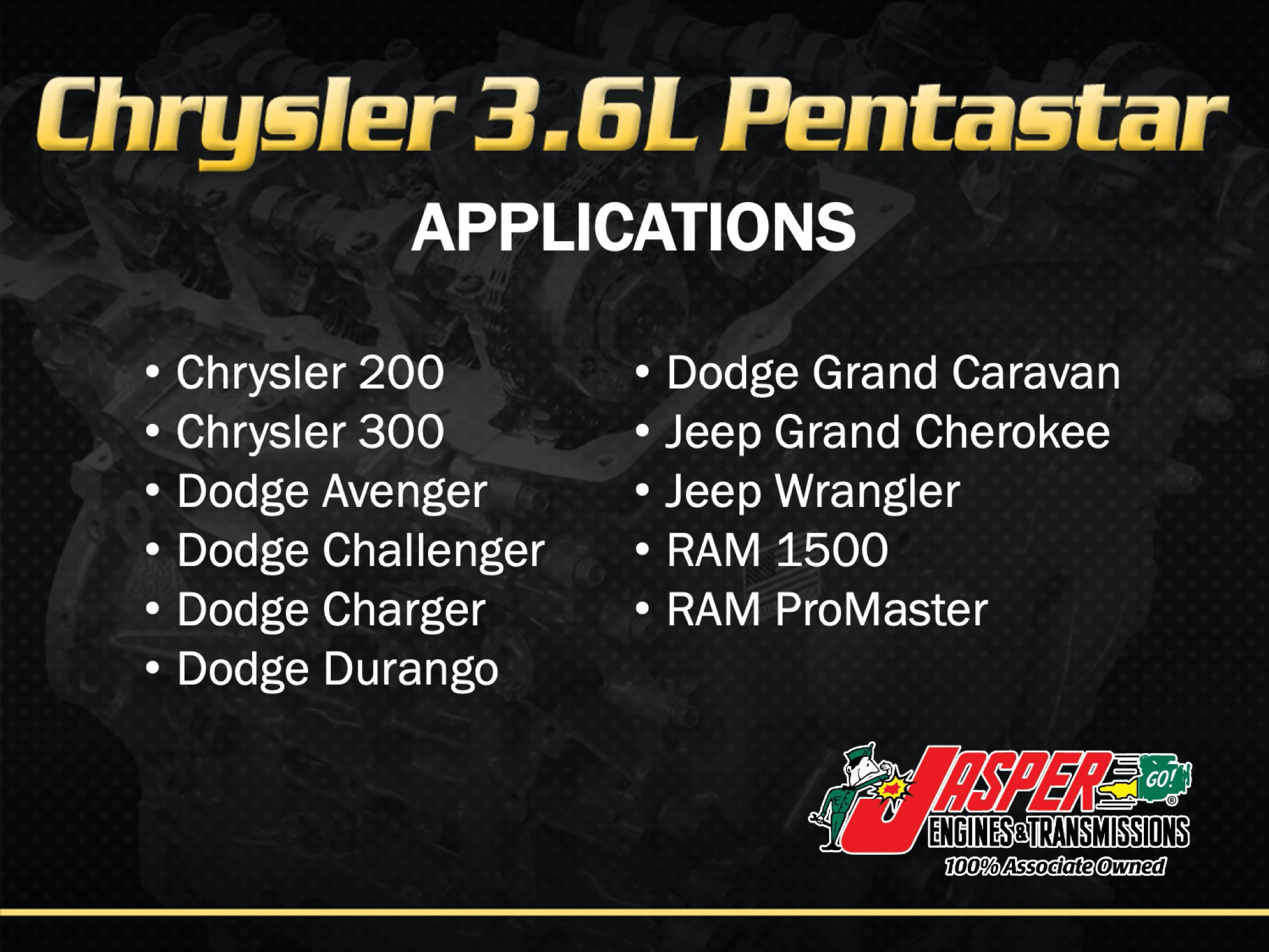 JASPER Remanufactured Engines & Transmissions