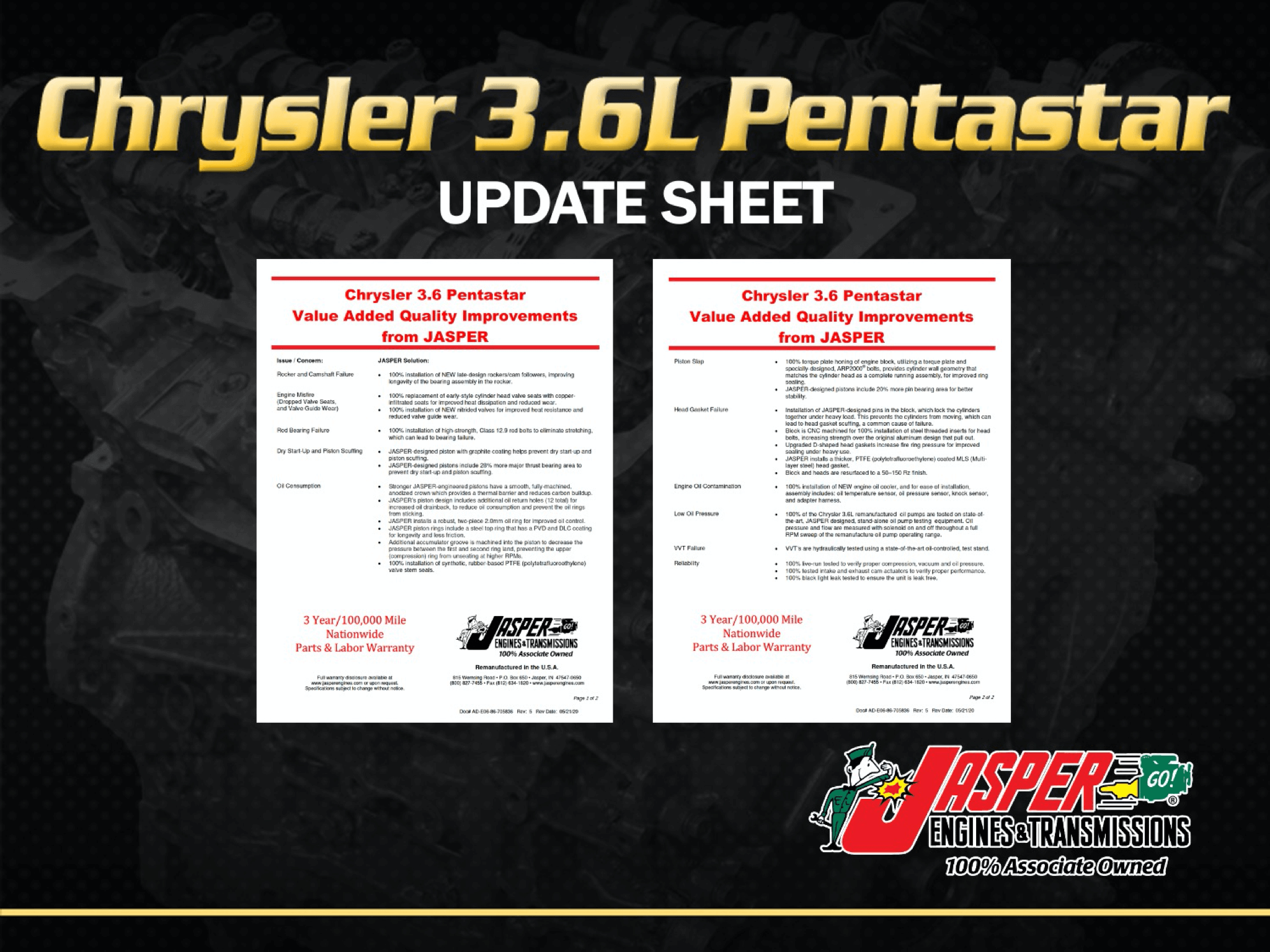 JASPER Remanufactured Engines & Transmissions