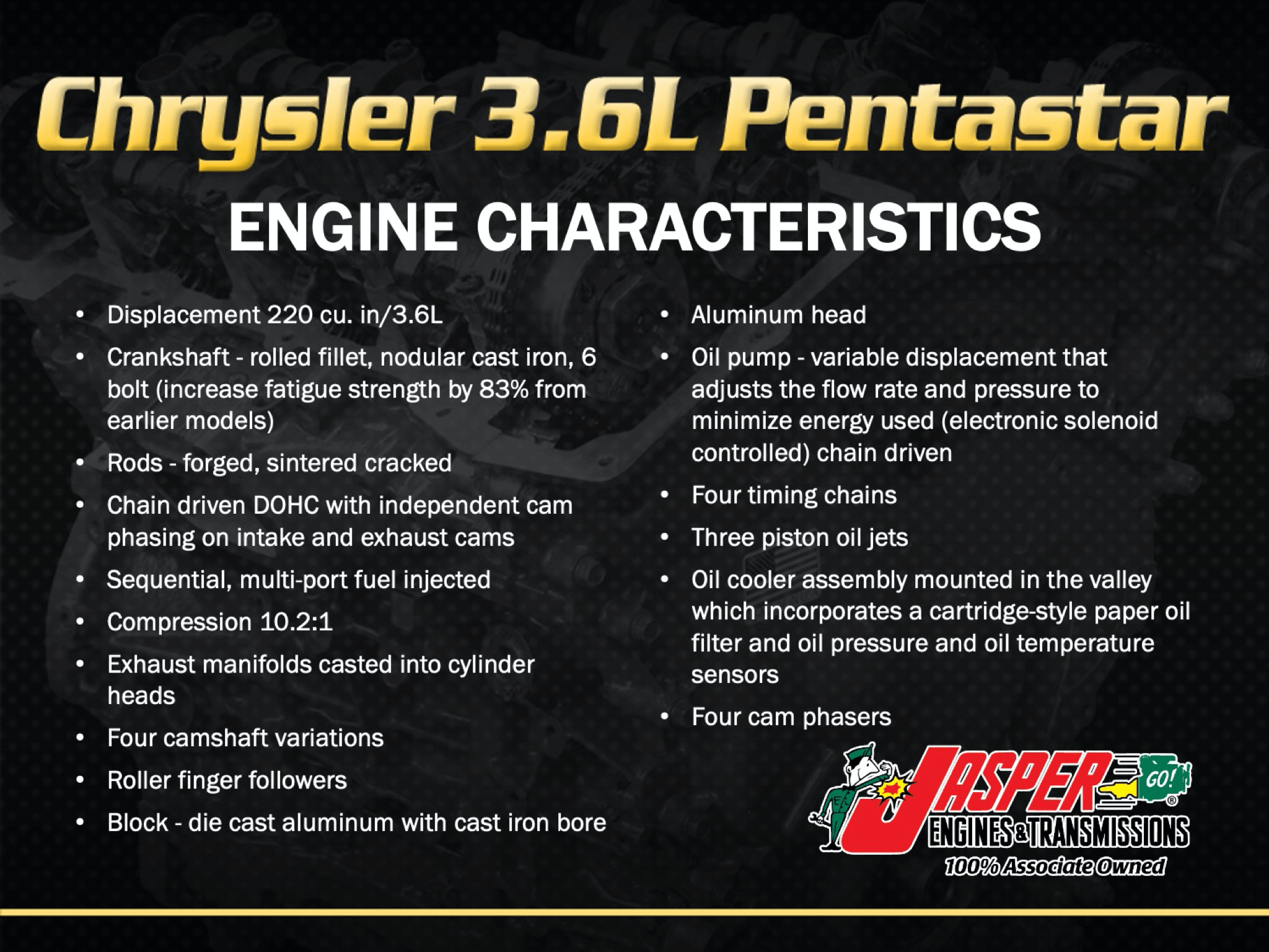 JASPER Remanufactured Engines & Transmissions