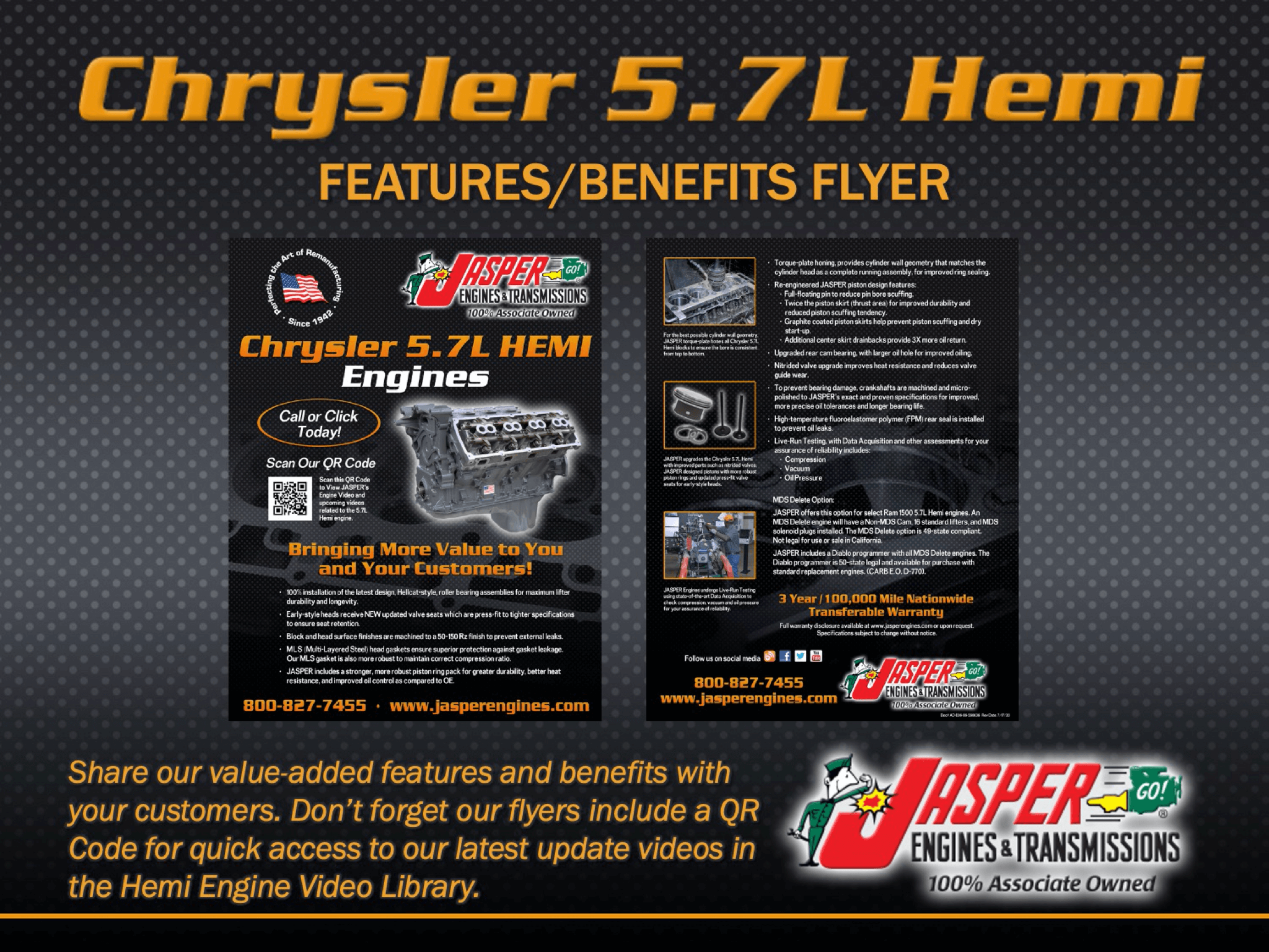 JASPER Remanufactured Engines & Transmissions