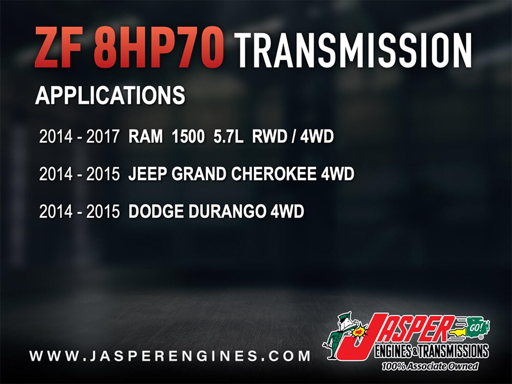 JASPER Remanufactured Engines & Transmissions